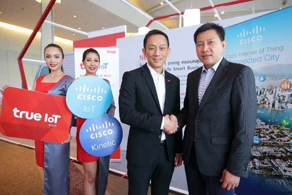 True IoT จับมือซิสโก้เปิดแพลตฟอร์มเจาะระบบขนส่งและสมาร์ทซิตี้