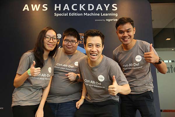ซันเดย์ มอร์นิ่ง คว้าแชมป์ AWS Hackdays Thailand 2018 - TheReporterAsia